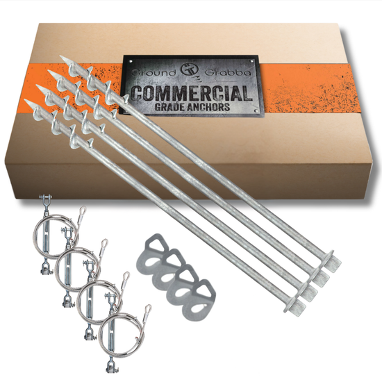 Ground Anchor System – Tiny Homes, Site Offices & Shipping Containers ...